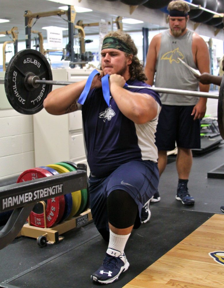 COLOSSAL CAPTAIN: Strength, drive help Yates become Bobcat leader ...