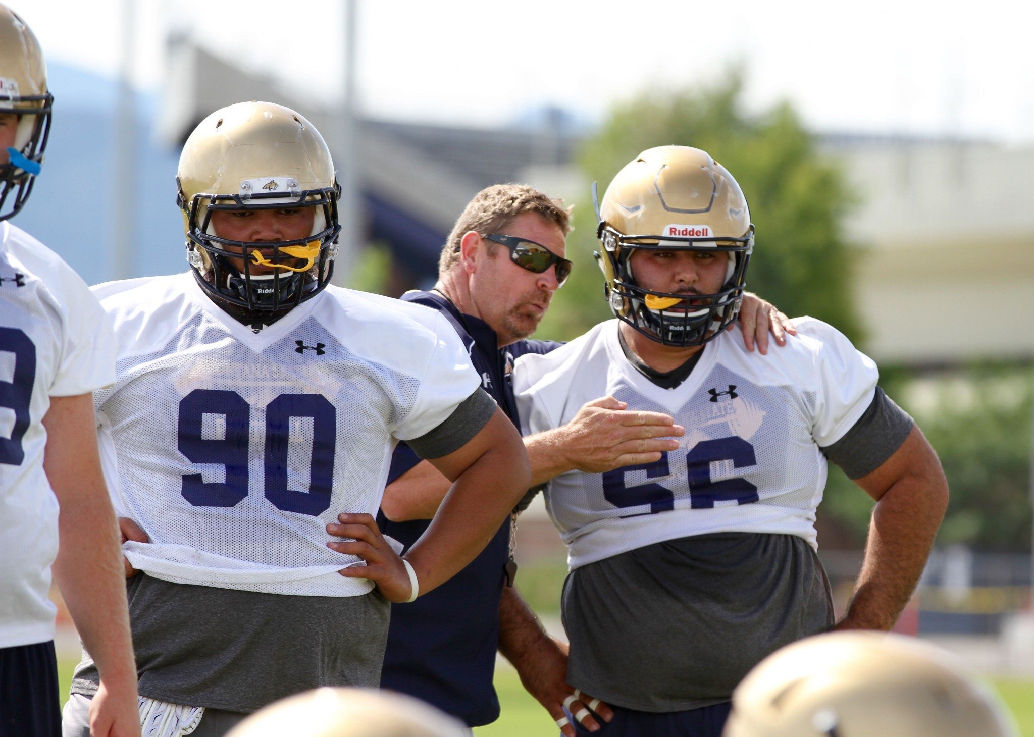 Bobcat D-line making strides under Choate’s watchful eye – Skyline Sports