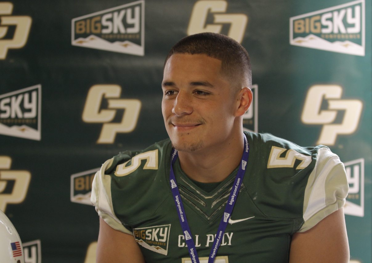 Big Sky Conference Kickoff Players’ Series: Cal Poly fullback Joe ...