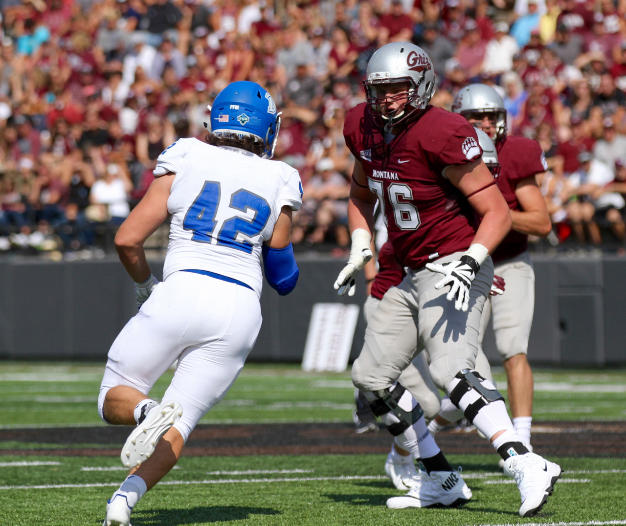 Griz overcome OL struggles, suddenly surge past Drake – Skyline Sports