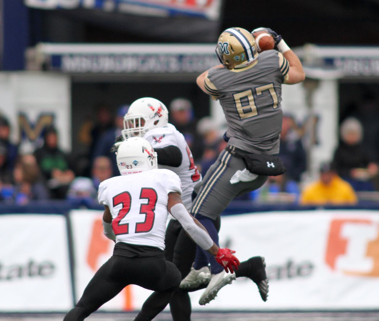 TIGHT TRIO: Senior tight ends playing crucial role for Bobcats in final ...