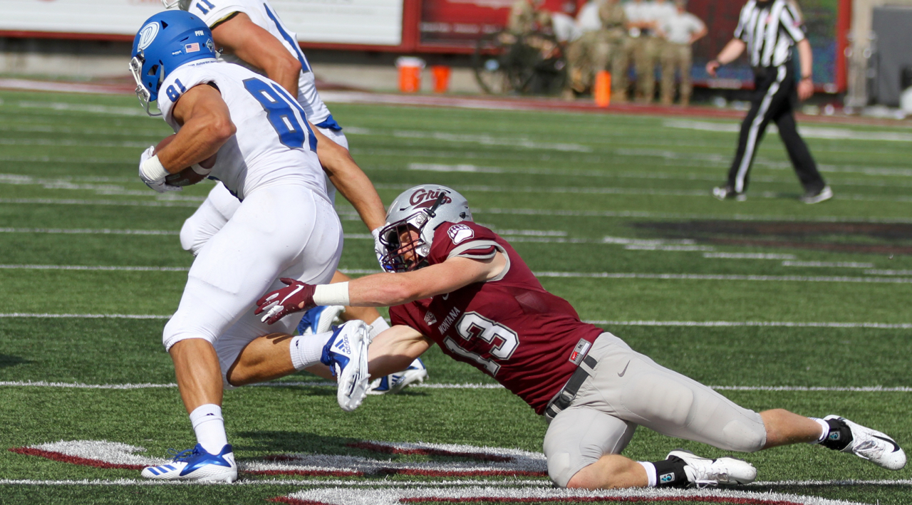 Late surges boost Montana past Drake, 48-16 – Skyline Sports