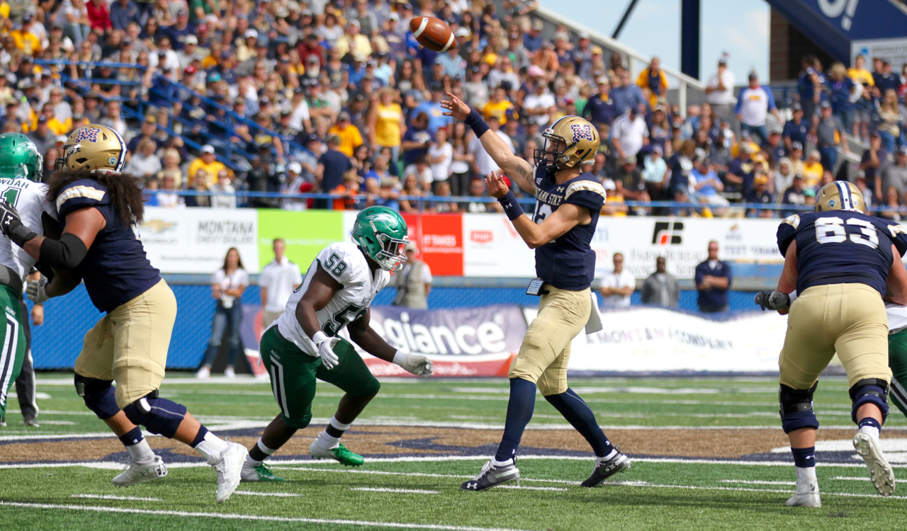 Rovig a revelation as Bobcats smoke Wagner, 47-24 – Skyline Sports