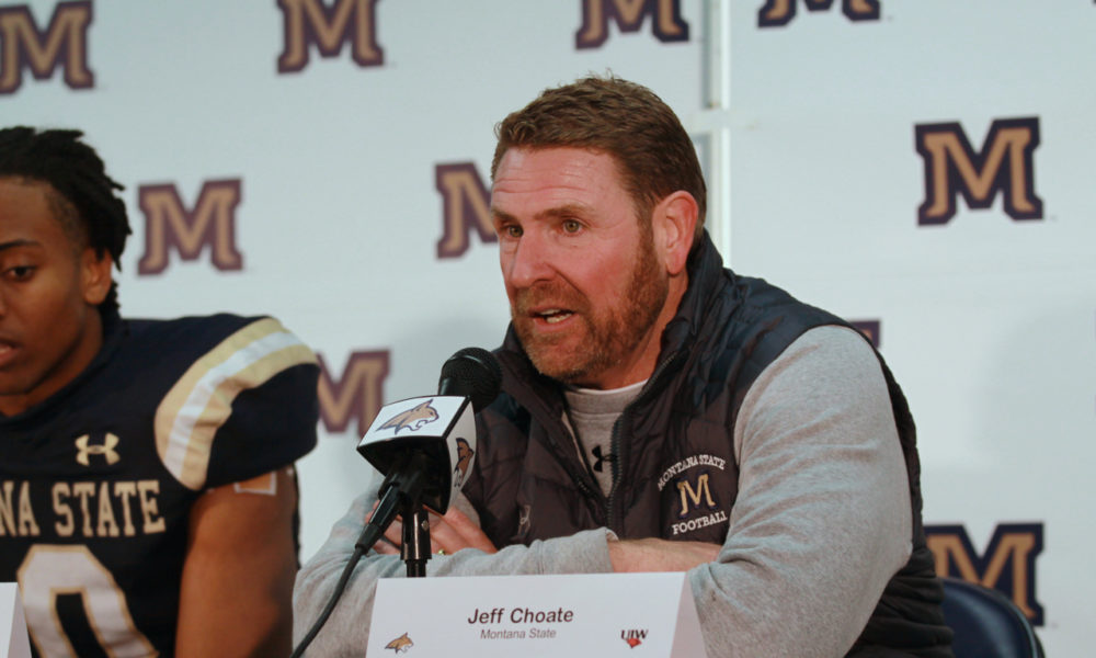 Montana State press conference – Jeff Choate – Skyline Sports