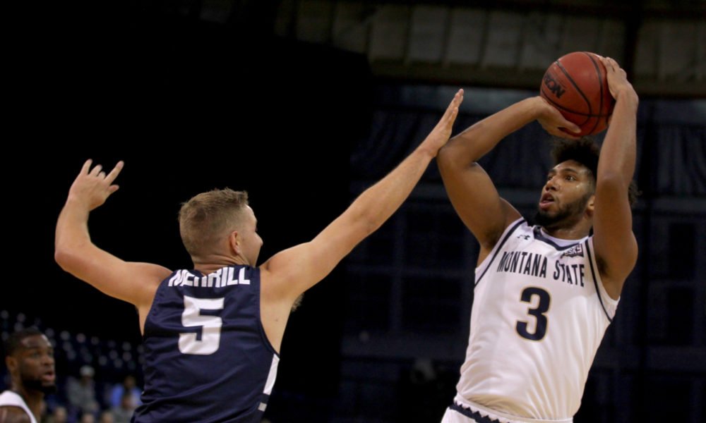 Merrill shoots to career night, Aggies blow past Bobcats in MSU home ...