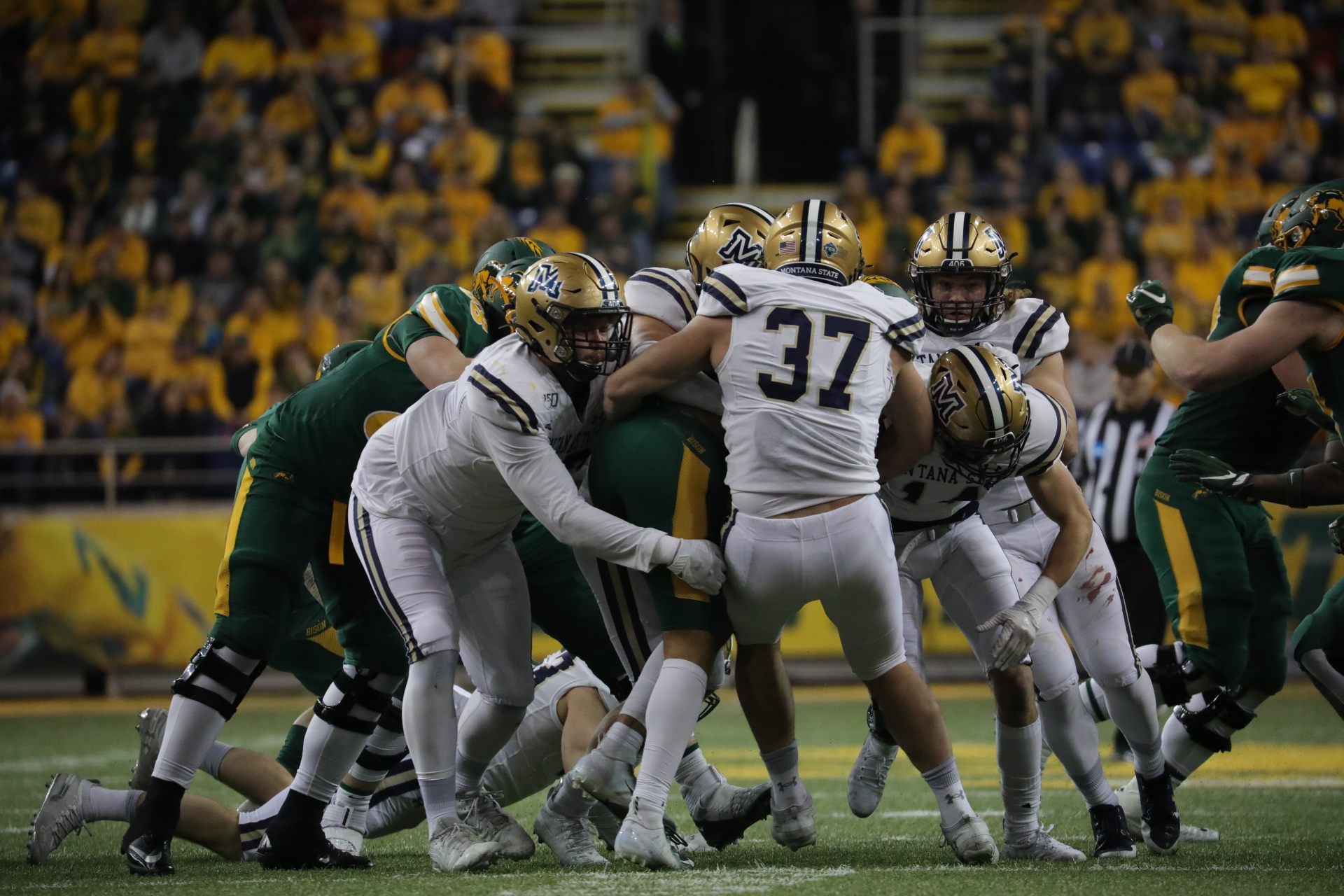 Bison blast Bobcats, move into championship again – Skyline Sports