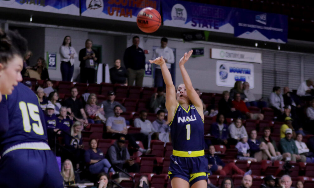 NAU downs Lady Griz, earns split – Skyline Sports