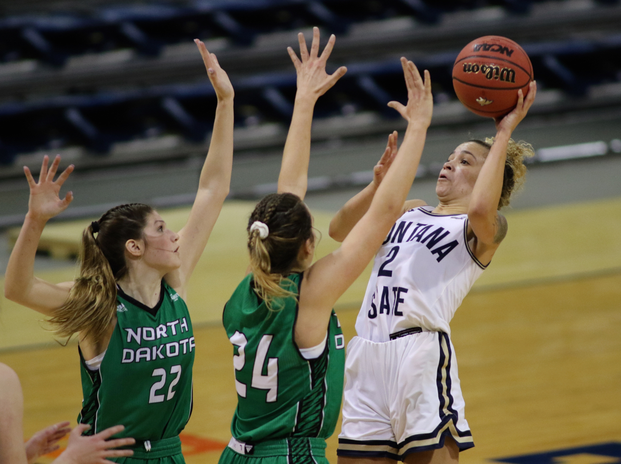 Martell strokes MSU record eight triples, propels Bobcats past UND ...