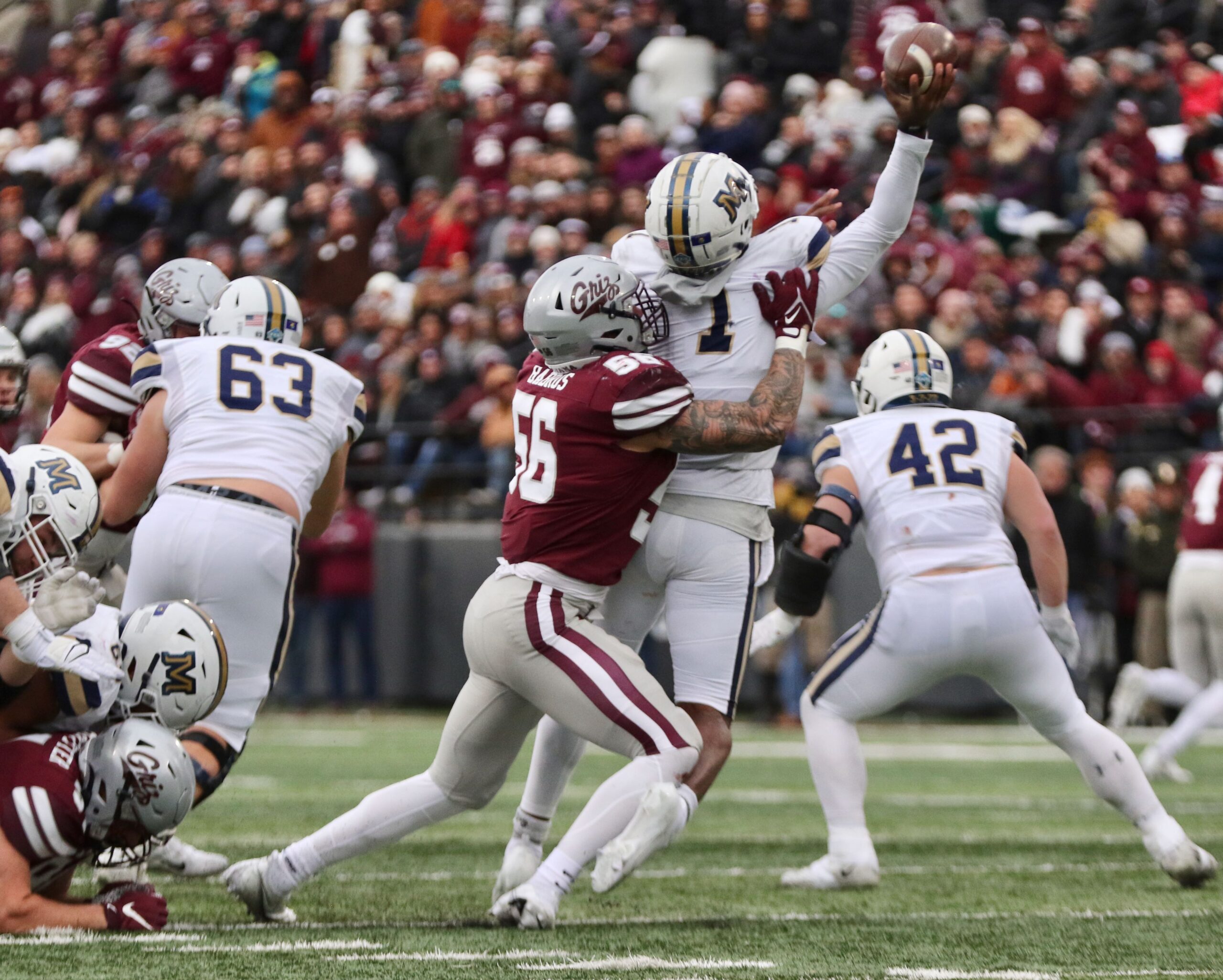 COMMENTARY: For first time since Hauck’s return, Griz enforce will upon ...