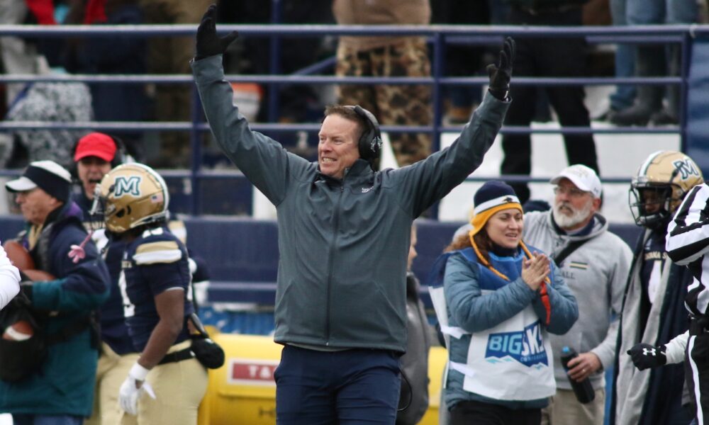FCS National Championship game – Montana State head coach Brent Vigen ...