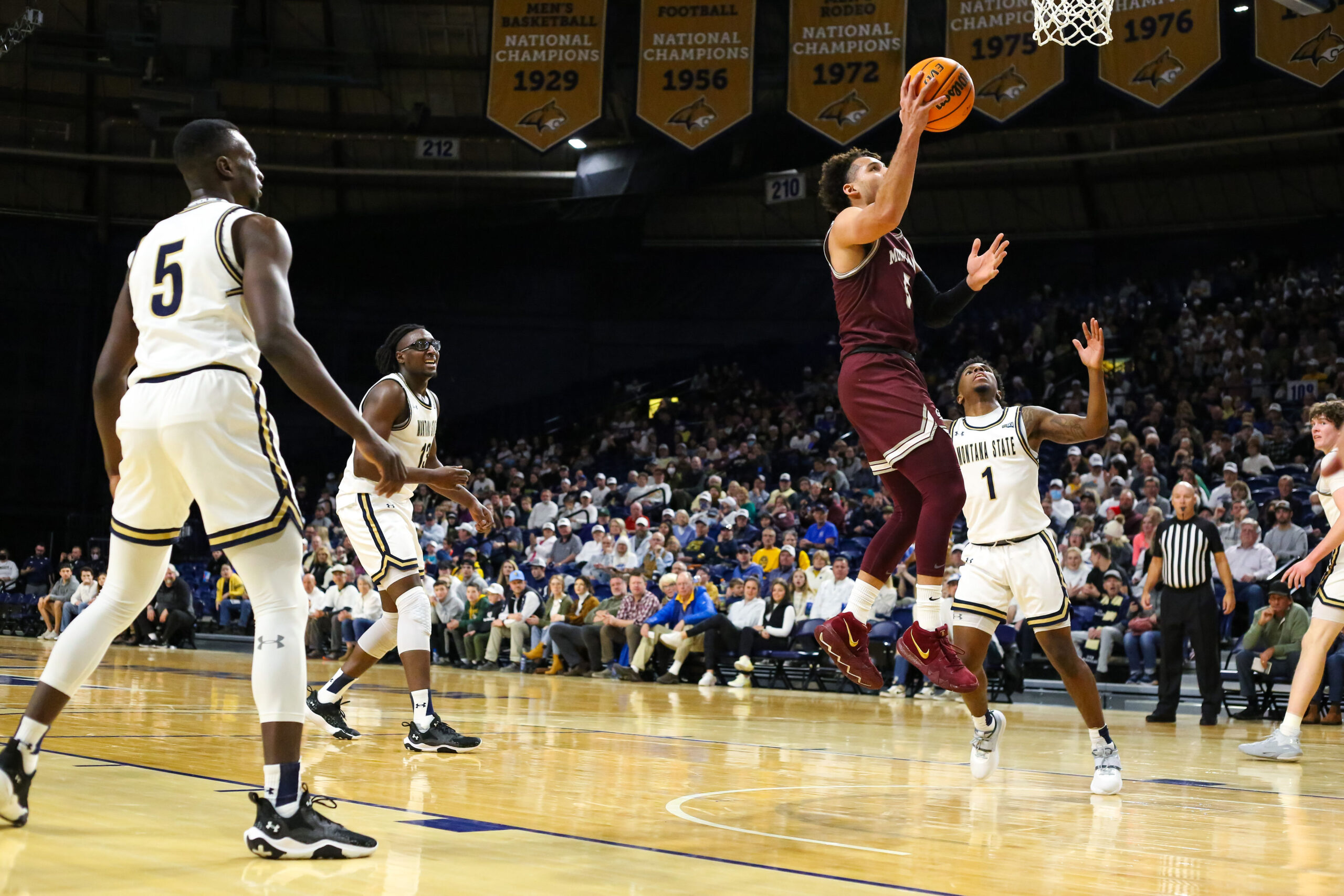 A GAME IN PHOTOS: Montana State downs Griz for first time since 2017 ...