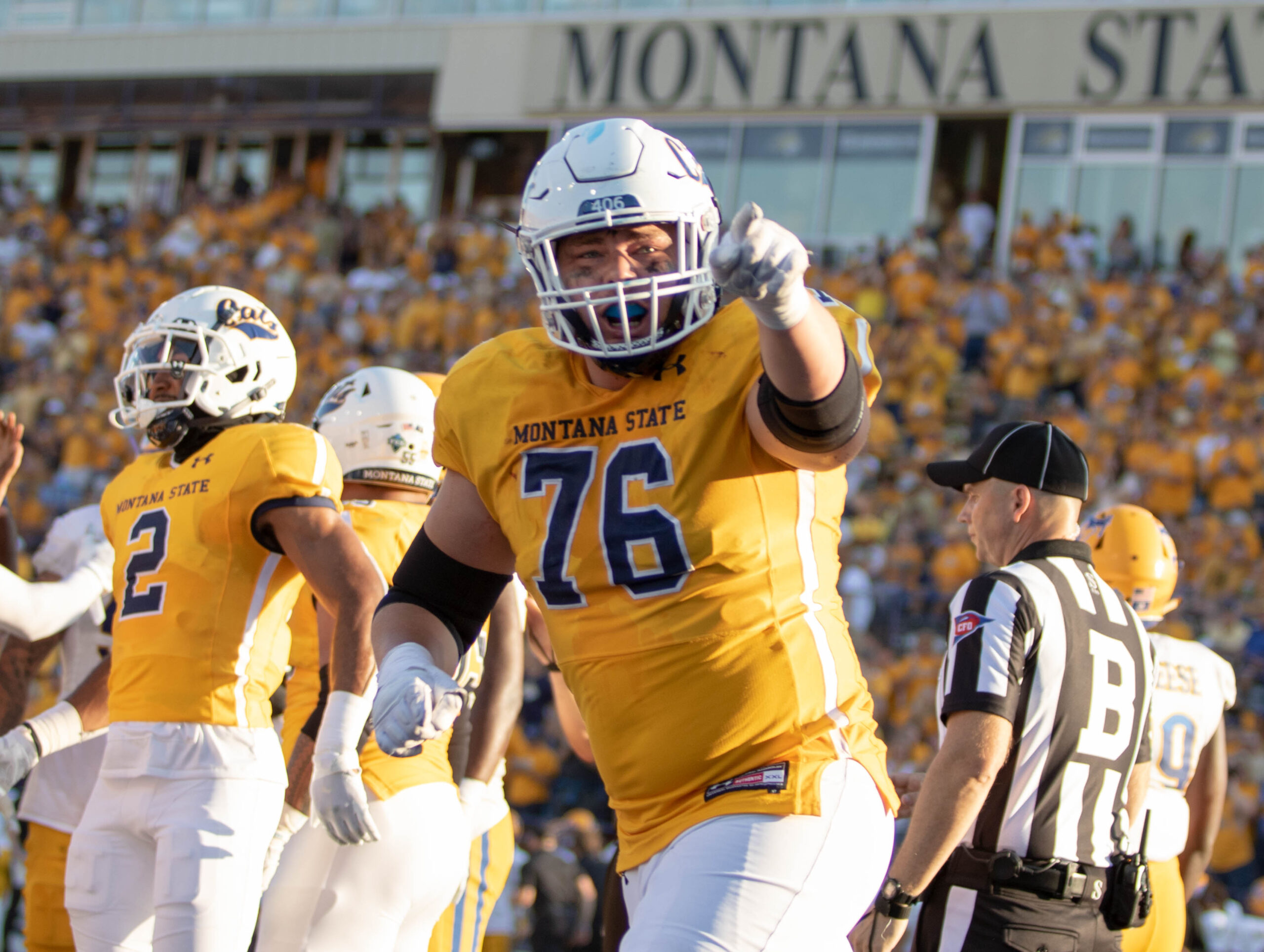 Strong offensive line play a bright spot for Bobcats in non-conference ...