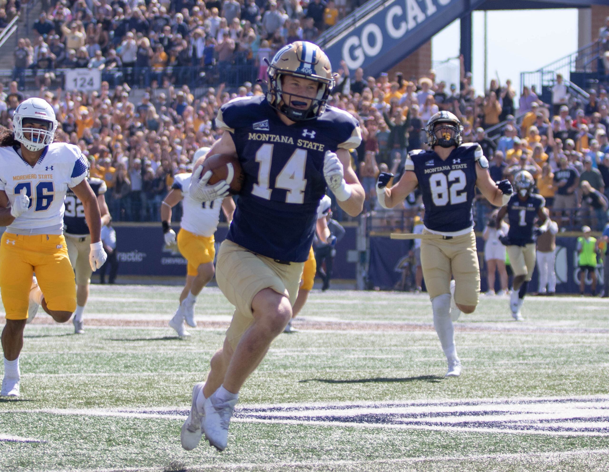 A Game in photos: Montana State rips Morehead State in Bozeman, MT ...
