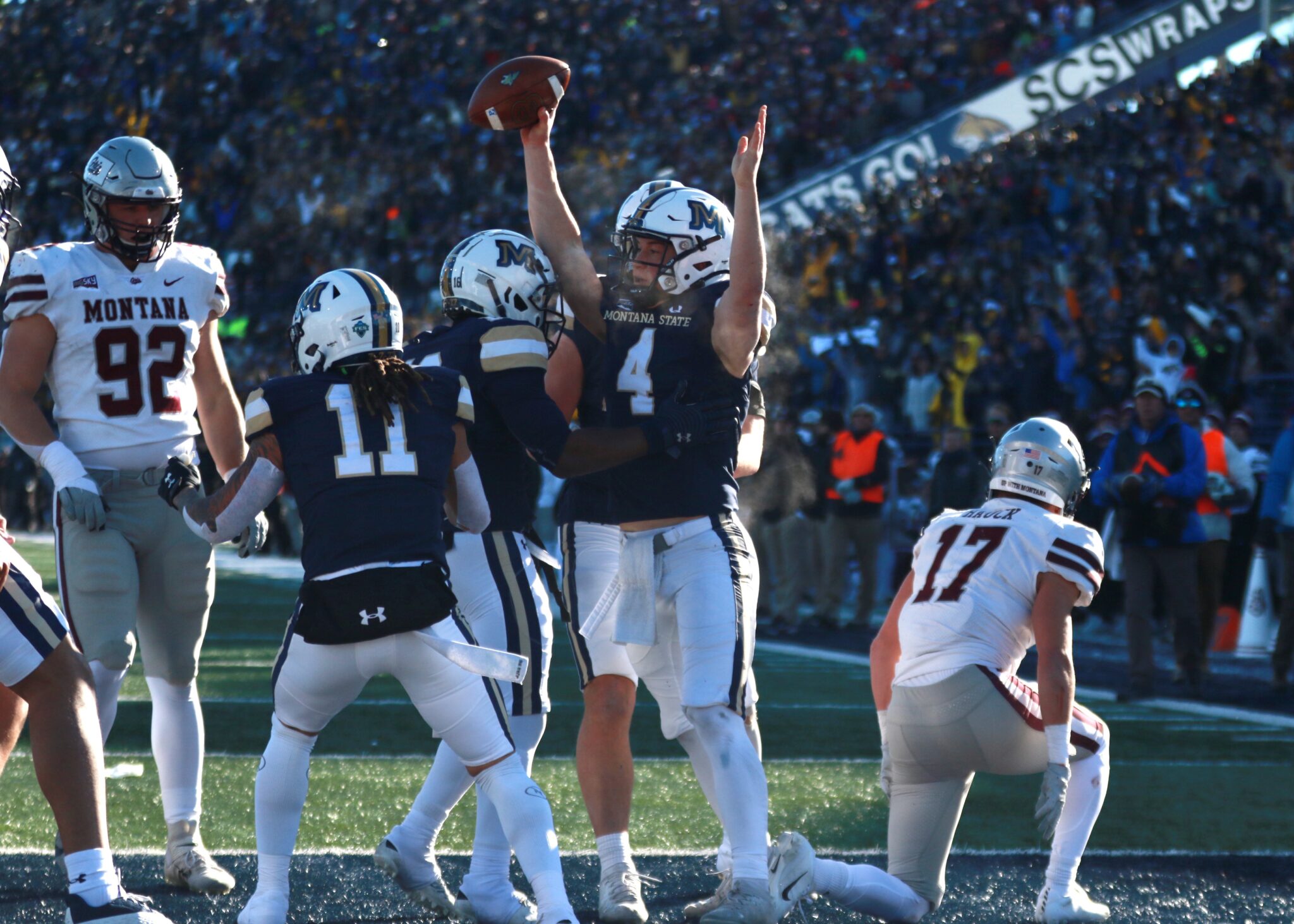 EMBRACING THE MOMENT: Bobcats shine in spotlight, relentlessly blast ...