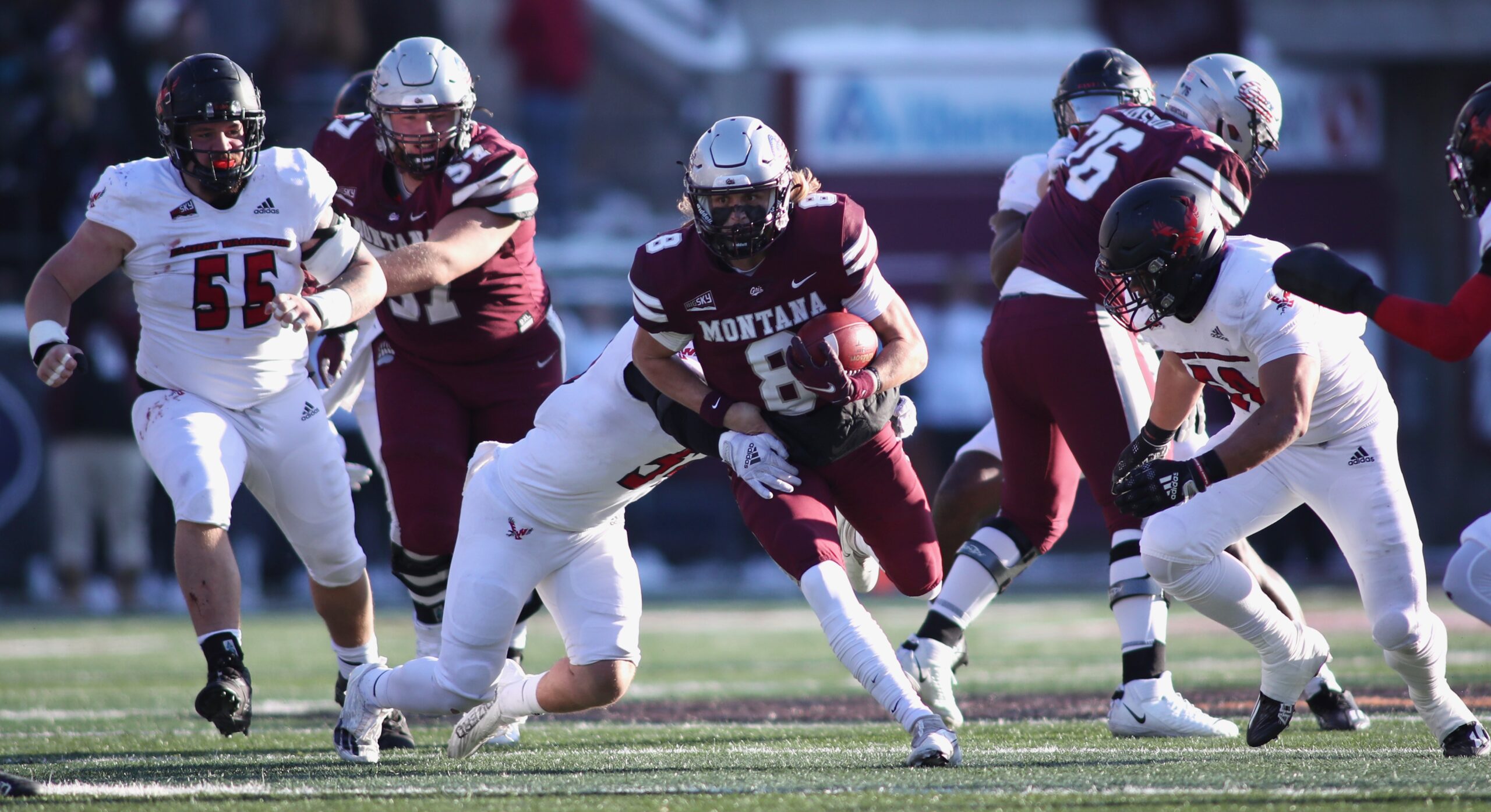 Griz roll for second straight week, eviscerate Eastern Washington, 63-7 ...