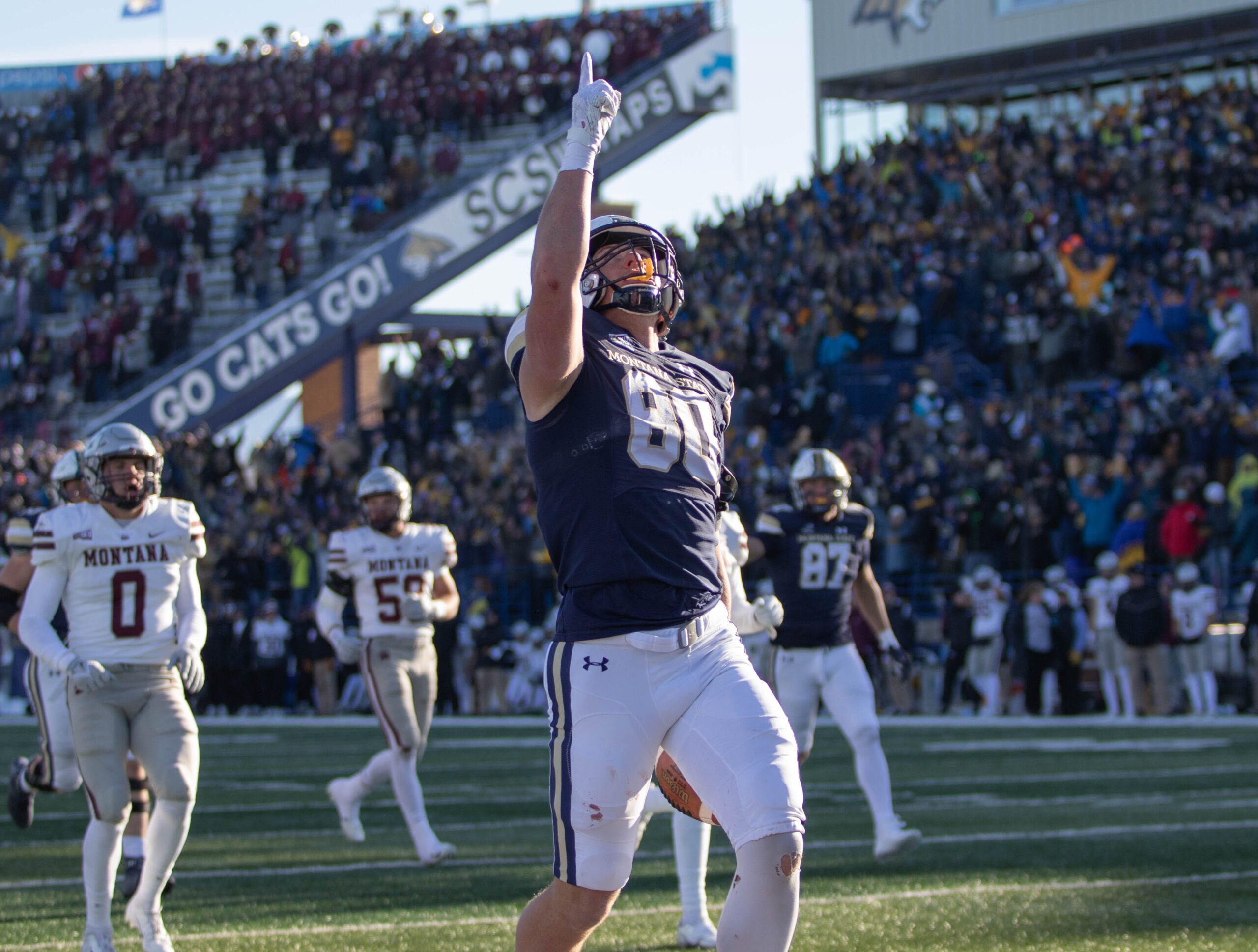 Bobcat tight end duo hopes to finish with a flourish during senior ...