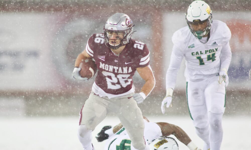 Griz run over Cal Poly in snowy beatdown at Washington-Grizzly ...