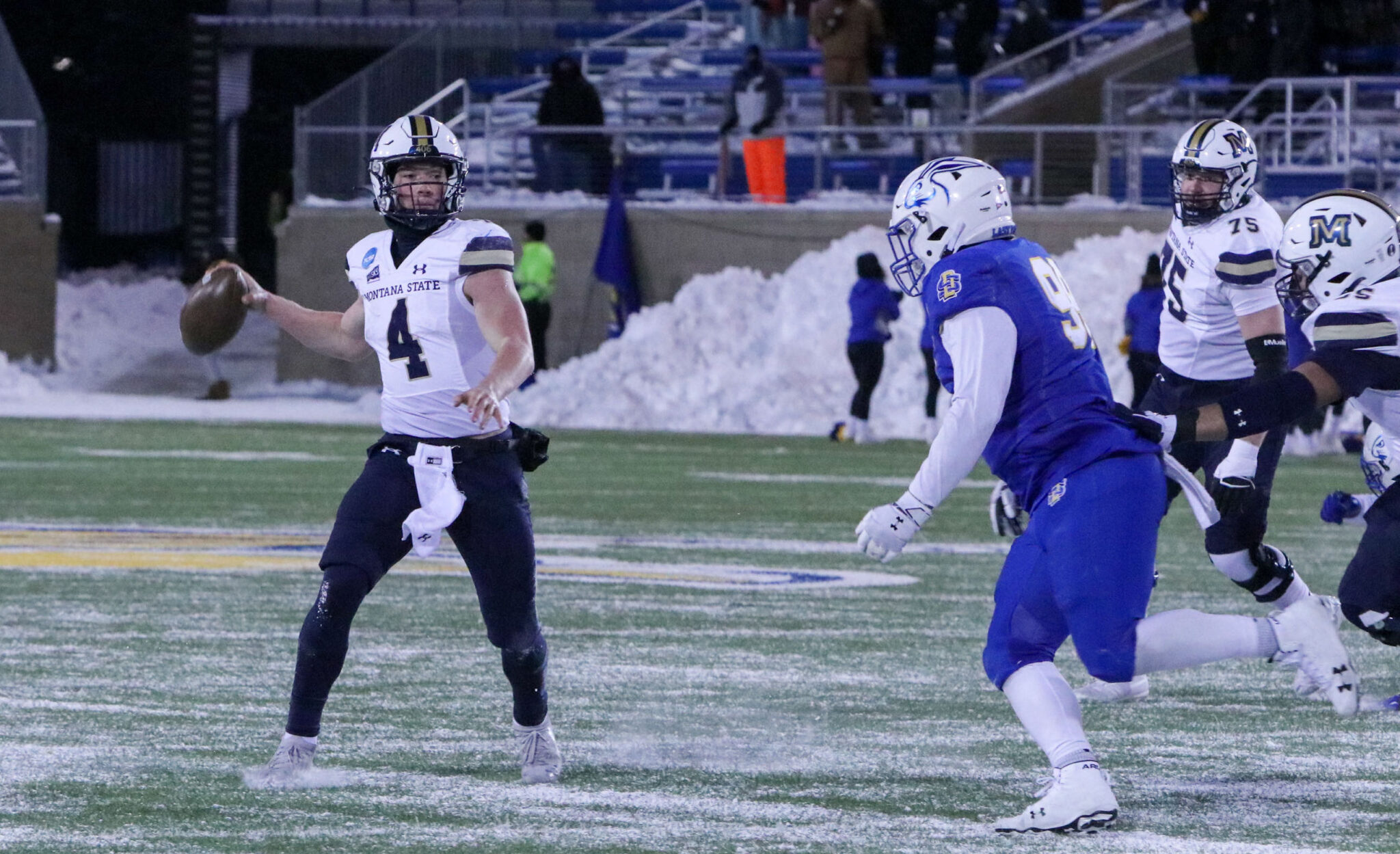 Top-seeded South Dakota State rips Bobcats to advance to FCS title game ...