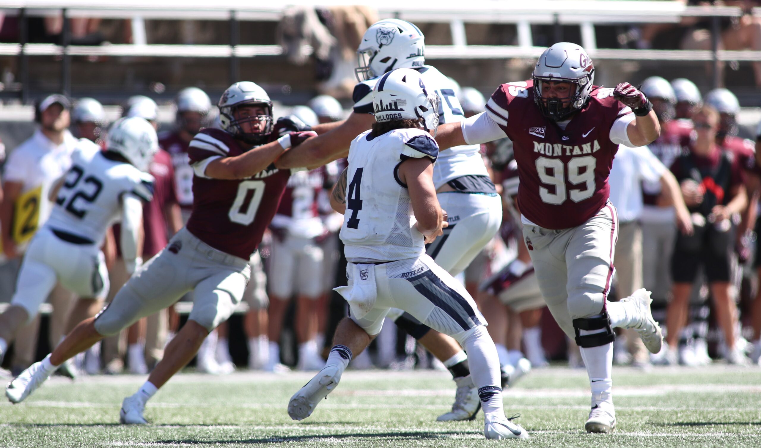 Griz switch QBs in second half, pull away for season-opening win ...