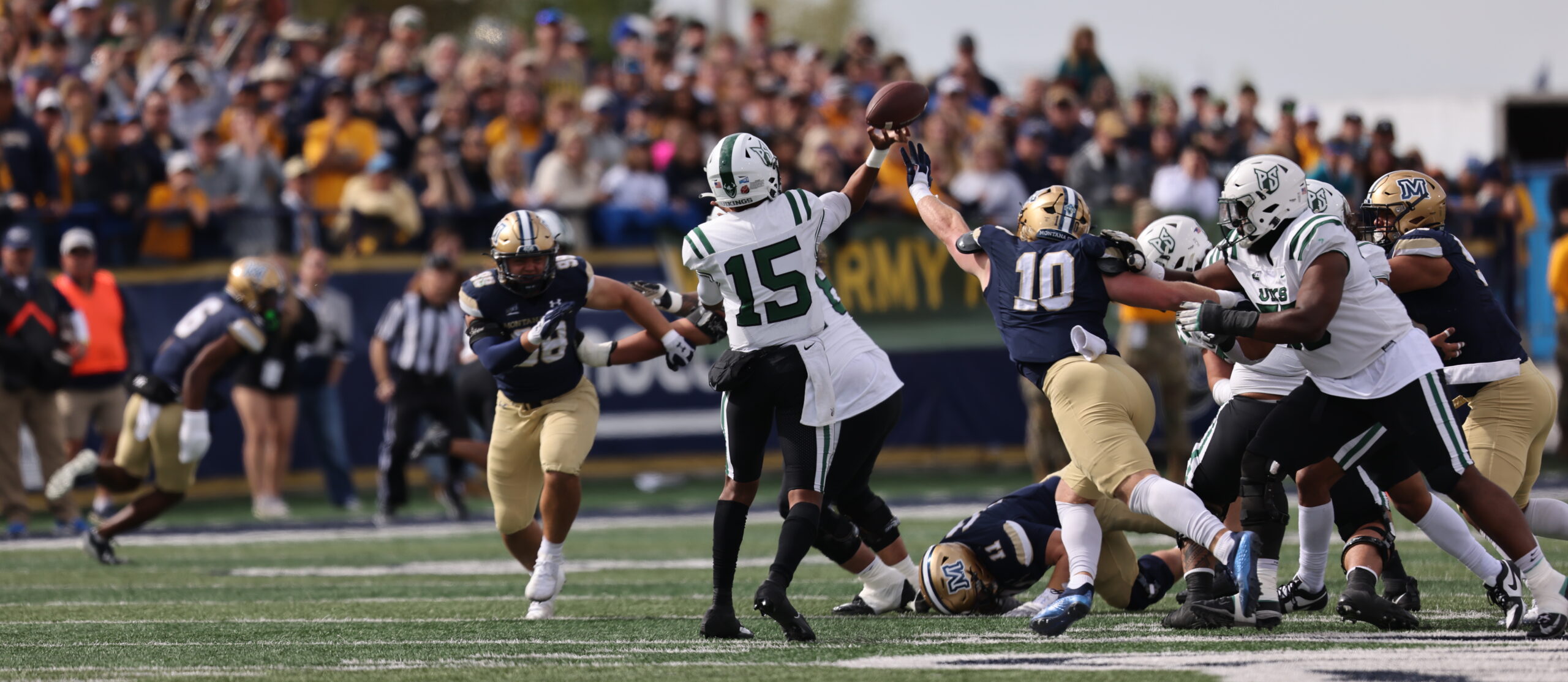 Chachere, Vikings pose threat to banged up Bobcat defense – Skyline Sports