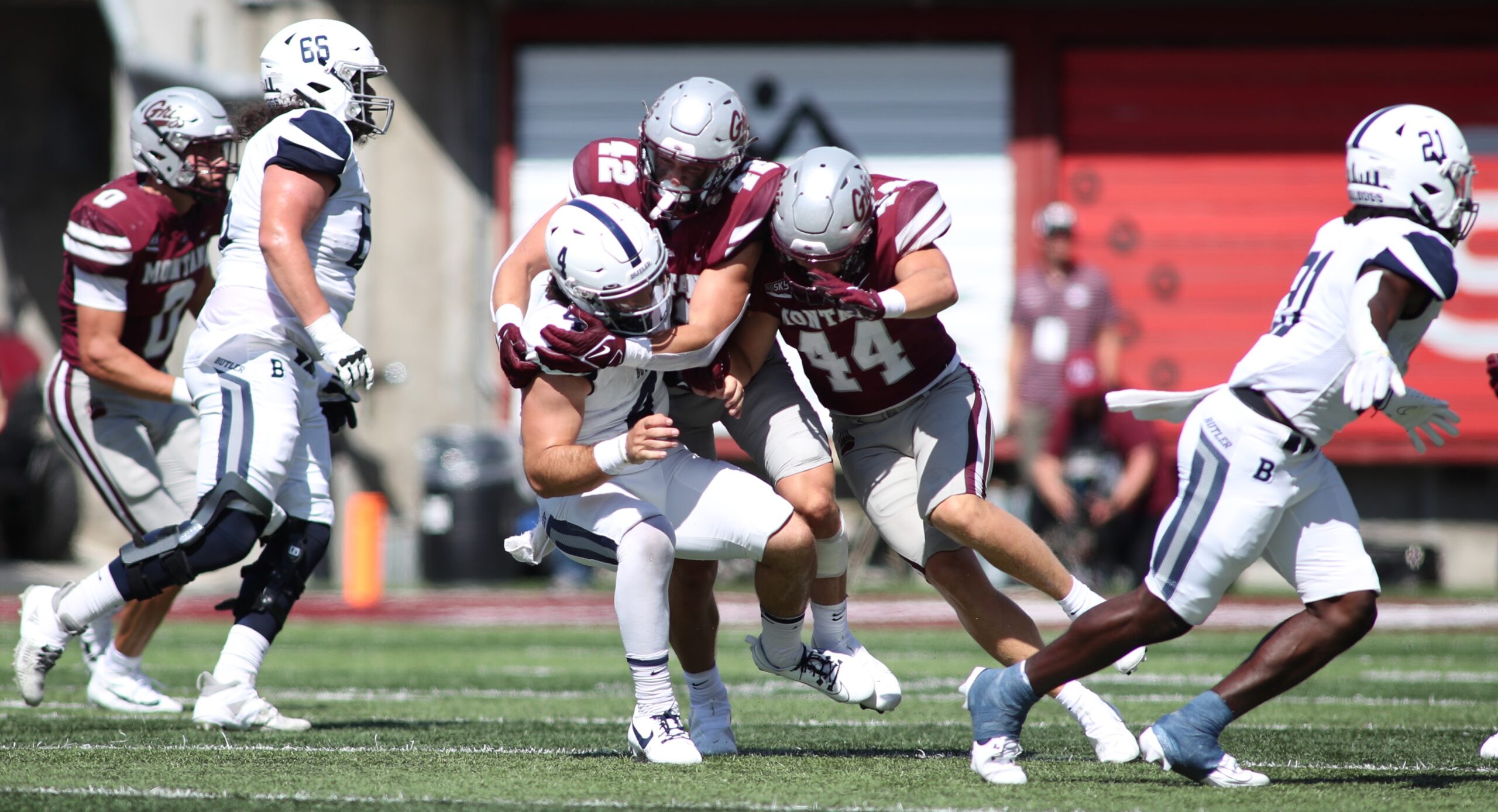 A GAME IN PHOTOS: Brooks Nuanez on Griz win over Butler to open 2023 ...