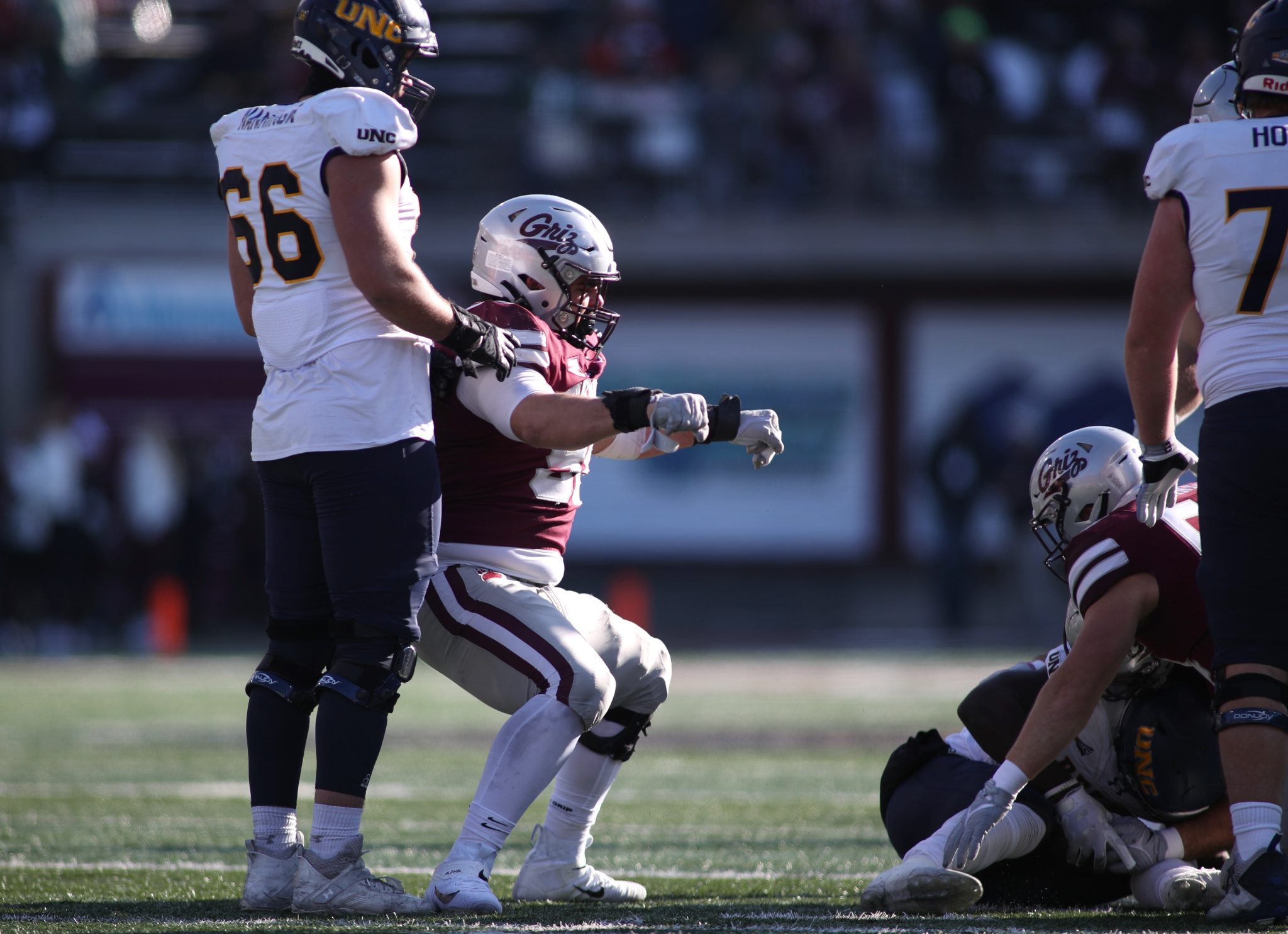 Gubner sets pace as 8 Griz perform for NFL scouts on annual UM Pro Day ...