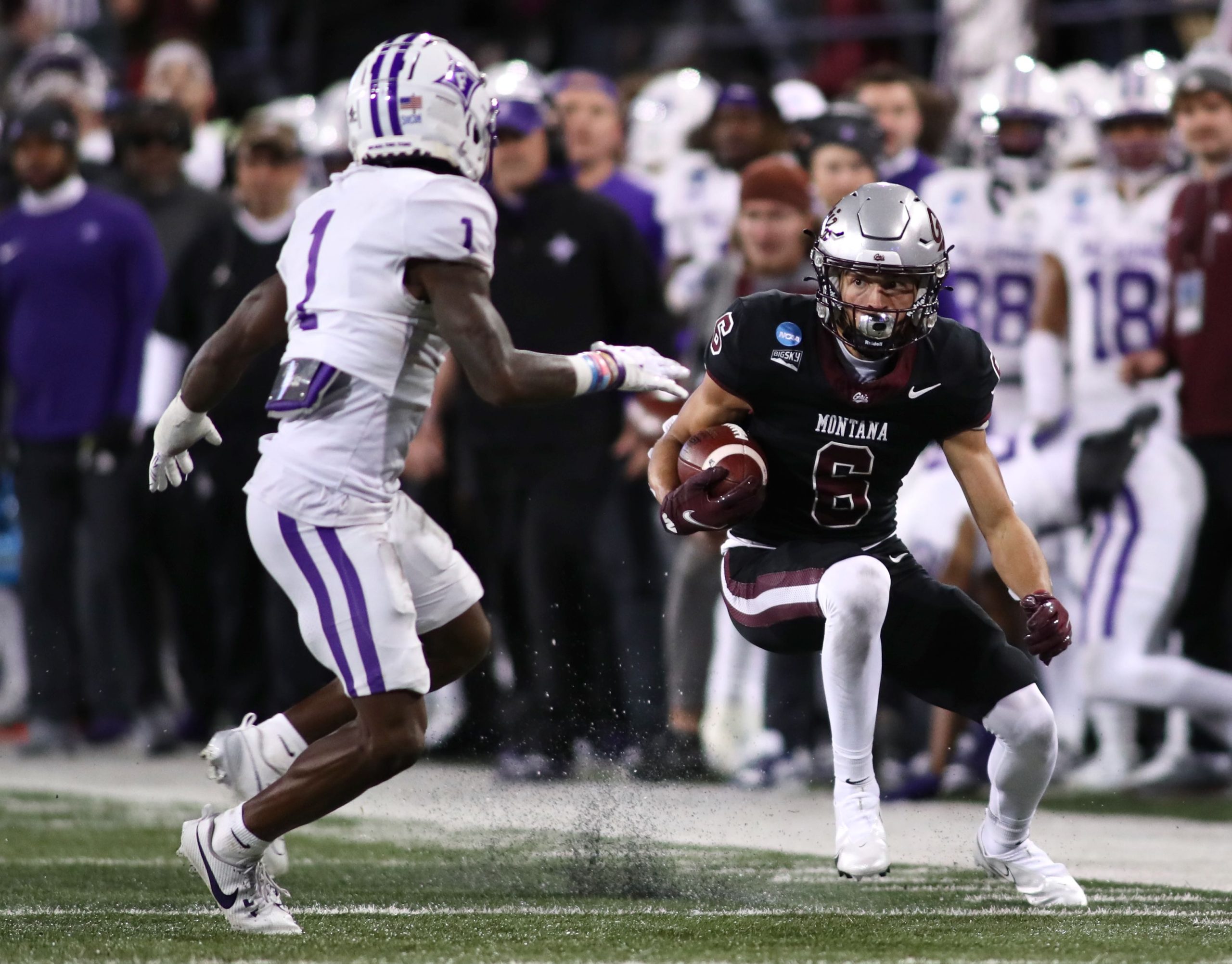 Bergen takes kick, punt back for TD; Griz beat Furman in OT to make ...