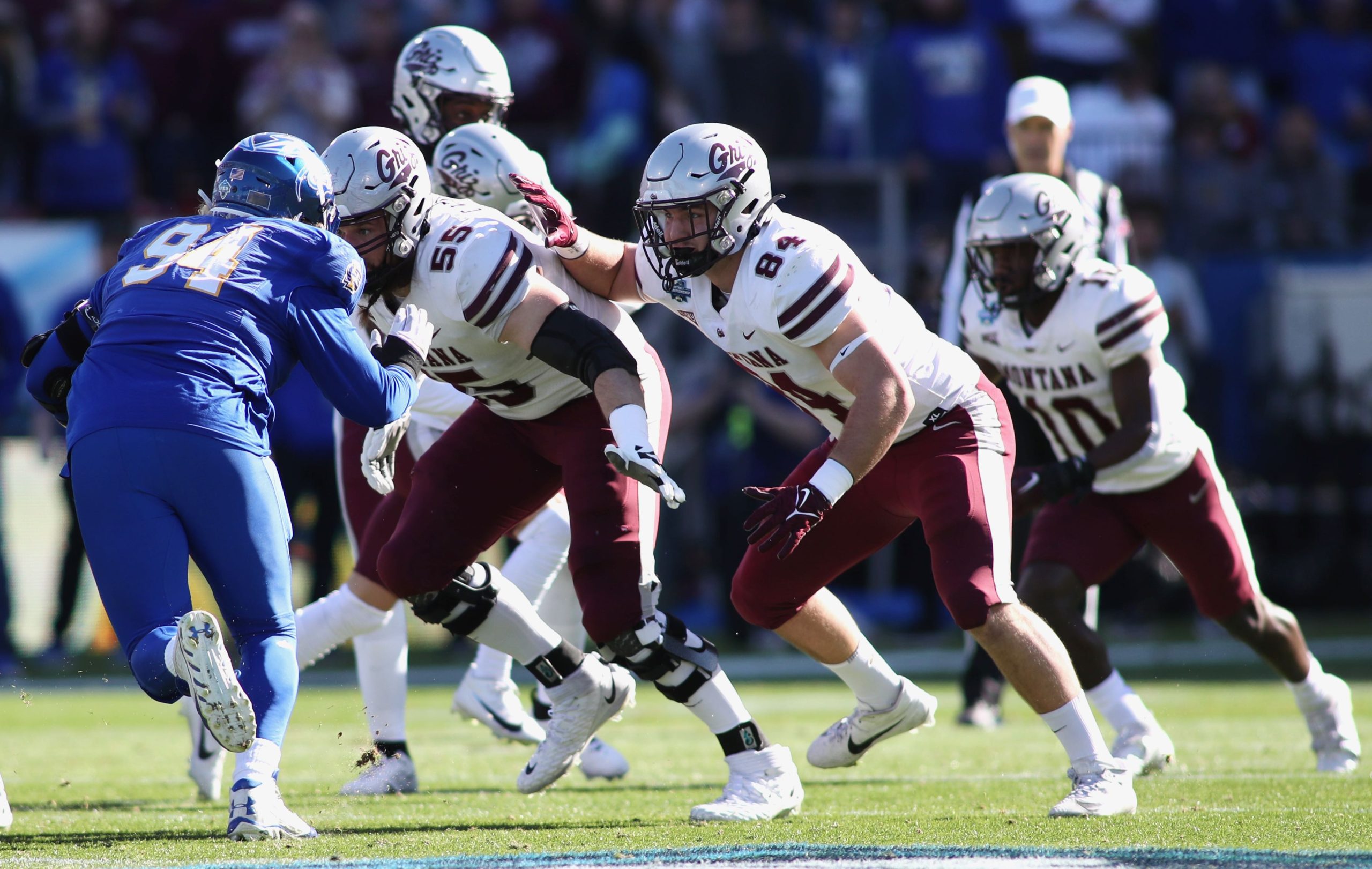 Gubner sets pace as 8 Griz perform for NFL scouts on annual UM Pro Day ...