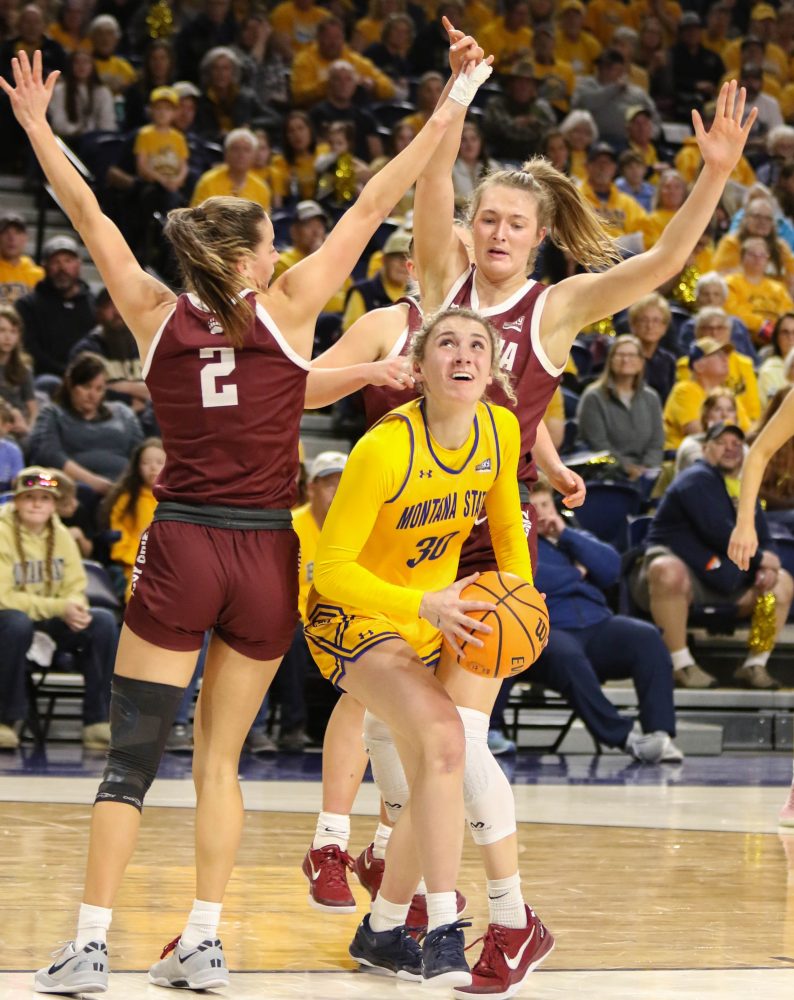Offensive explosion helps Bobcat women blast Lady Griz, set win streak record – Skyline Sports