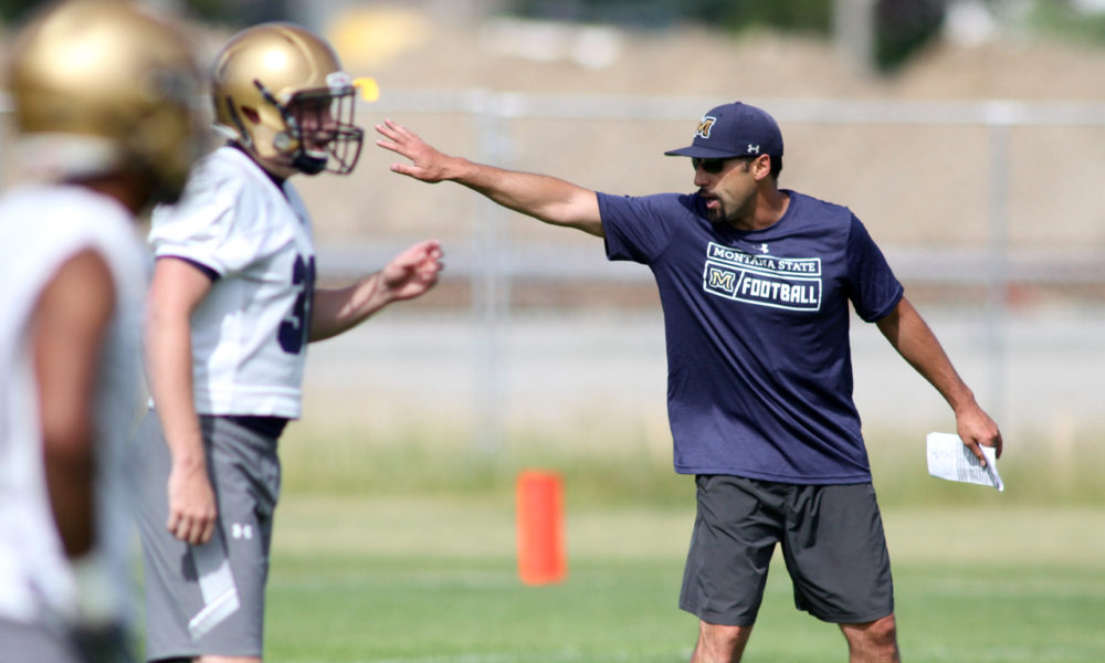 Montana State fall camp 2019 – DC Kane Ioane – Skyline Sports